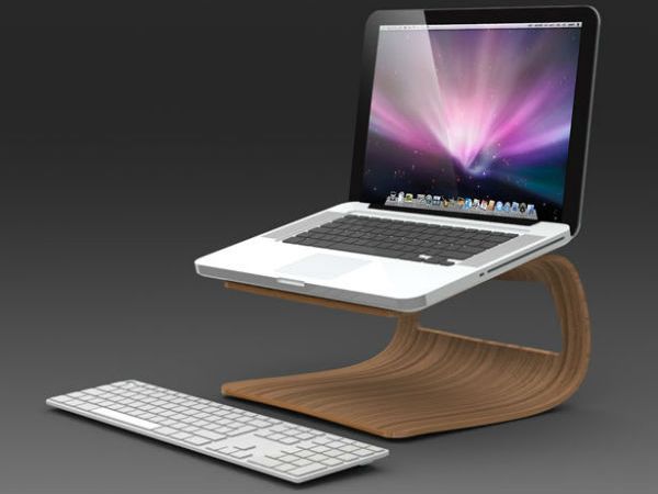 Auka Laptop Stand with creative shape - Spyful Breaking News