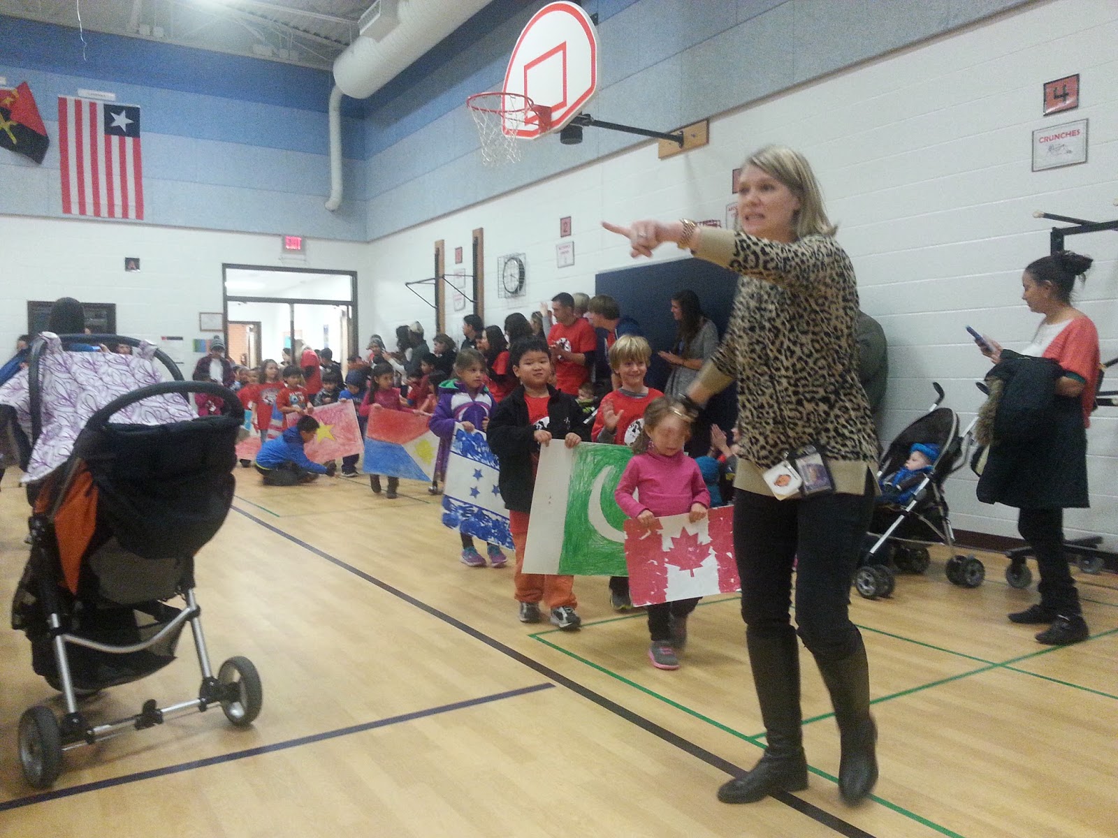 A Multicultural Night at an Elementary School
