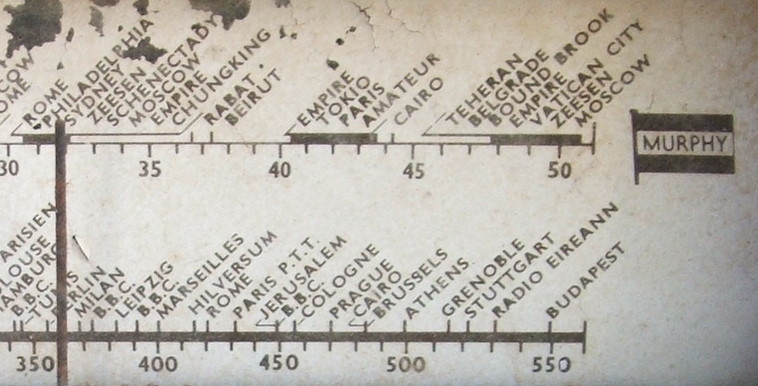 Cape Radio: Murphy SAD 94 - 1945