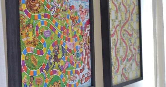 DIY Sunday: Board Game Frame | The Dabbling Crafter