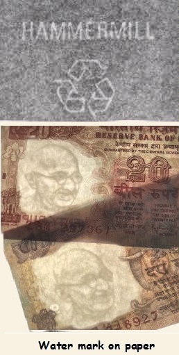 Students Guide : Water Mark and its origin