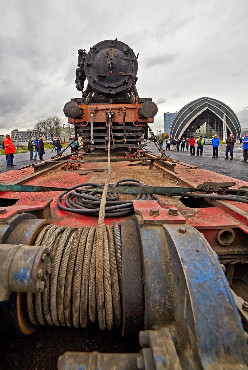 Dougie Coull Photography: Turkish 8F Steam Locomotive - 45170 - Arrives ...