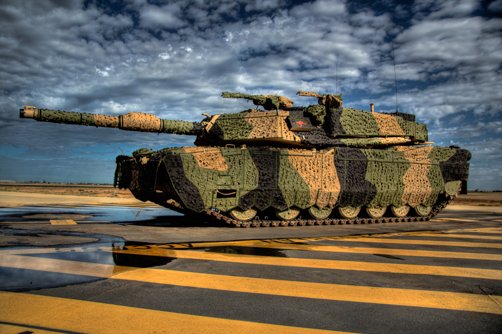 SNAFU!: M1A1 and M88A2 sporting Saab Barracuda Camo System