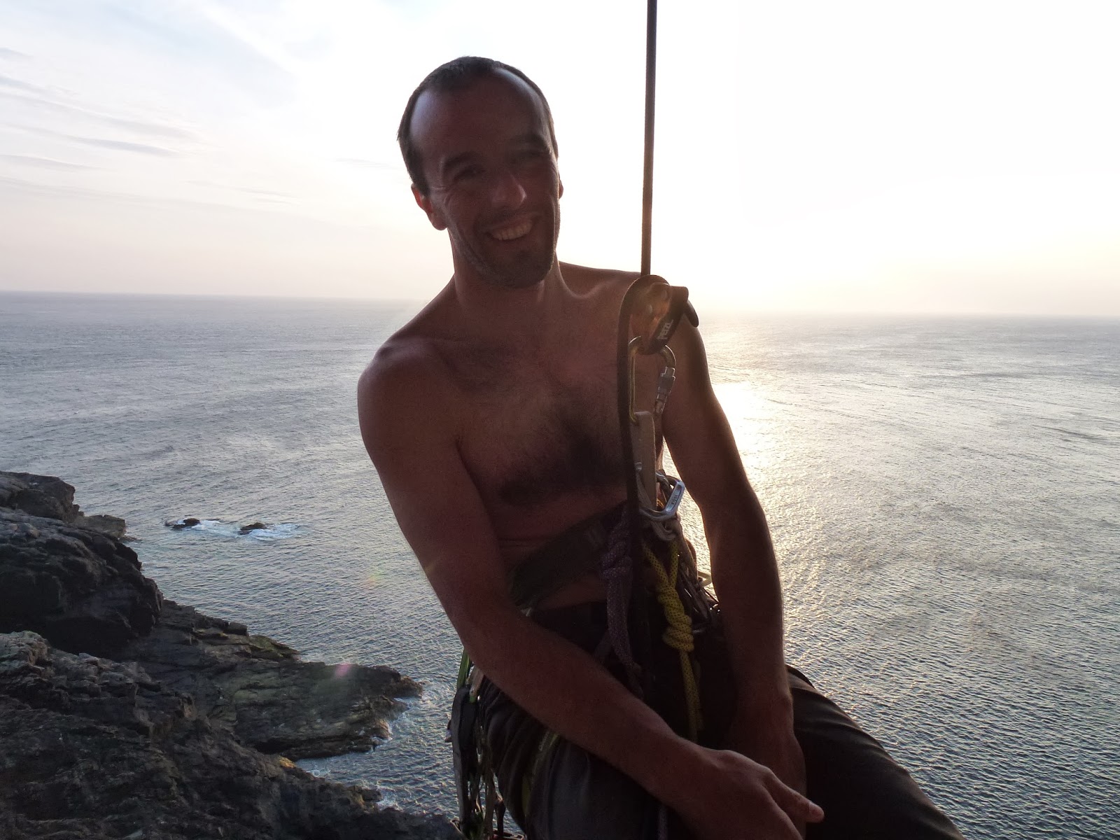 Dave MacLeod blog: The Great Arch, Pabbay, finally free