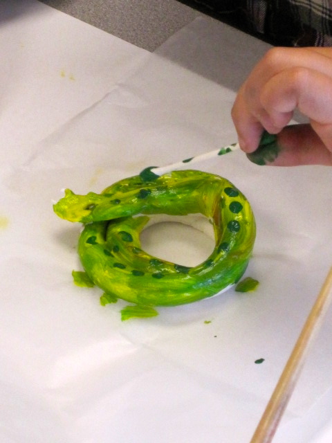 Jackson's Art Room: Model Magic Snakes