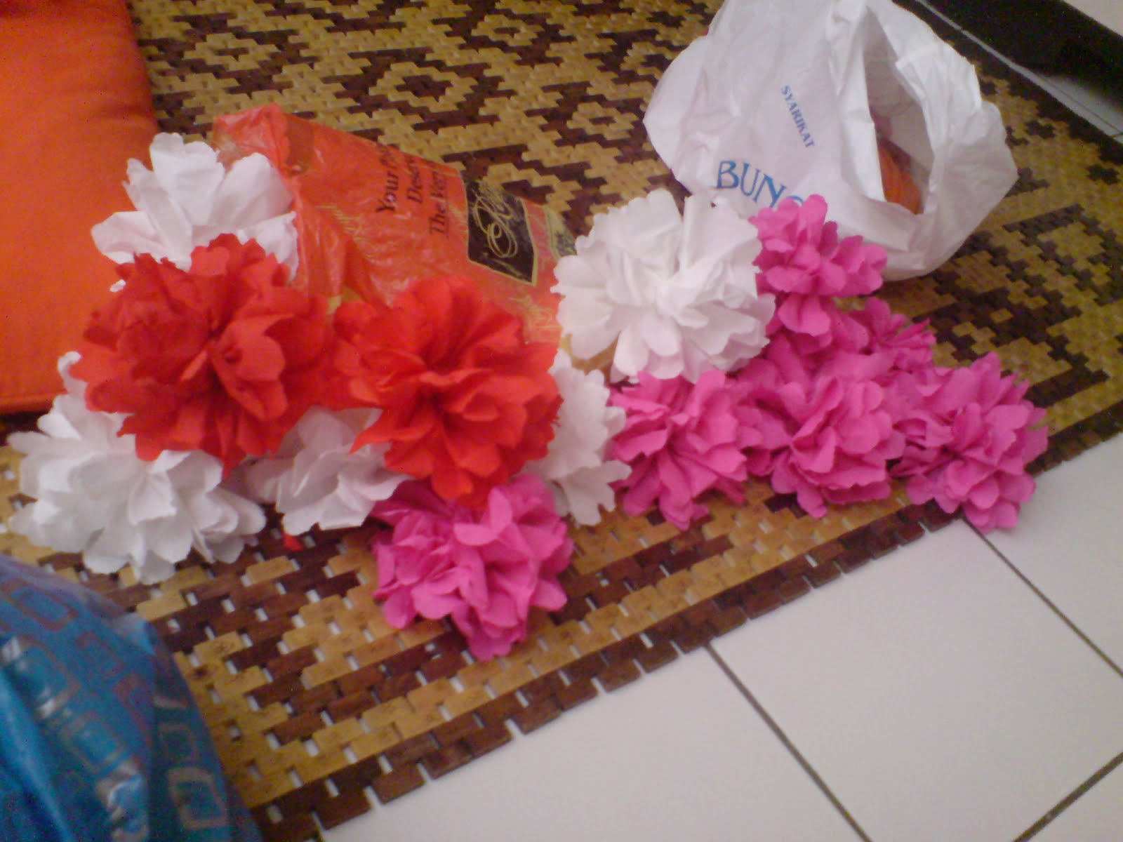Shy Akhma: DIY : Bunga-bungaan..