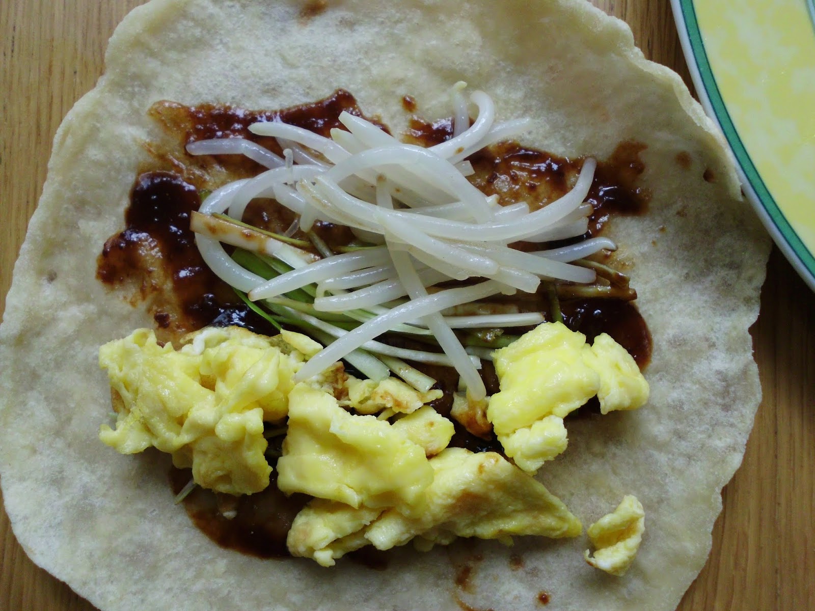 Recettes d'une Chinoise: Bite the spring with chun bing : Crêpes de ...