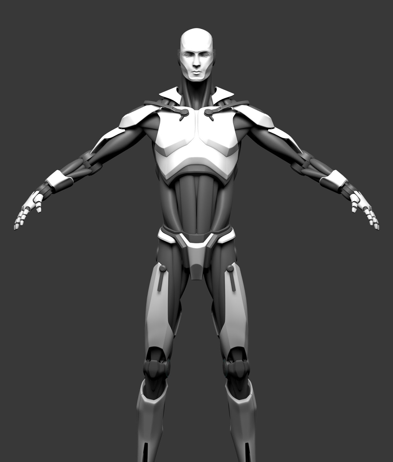 Piranha: Robot / 3d model / Eset nod32