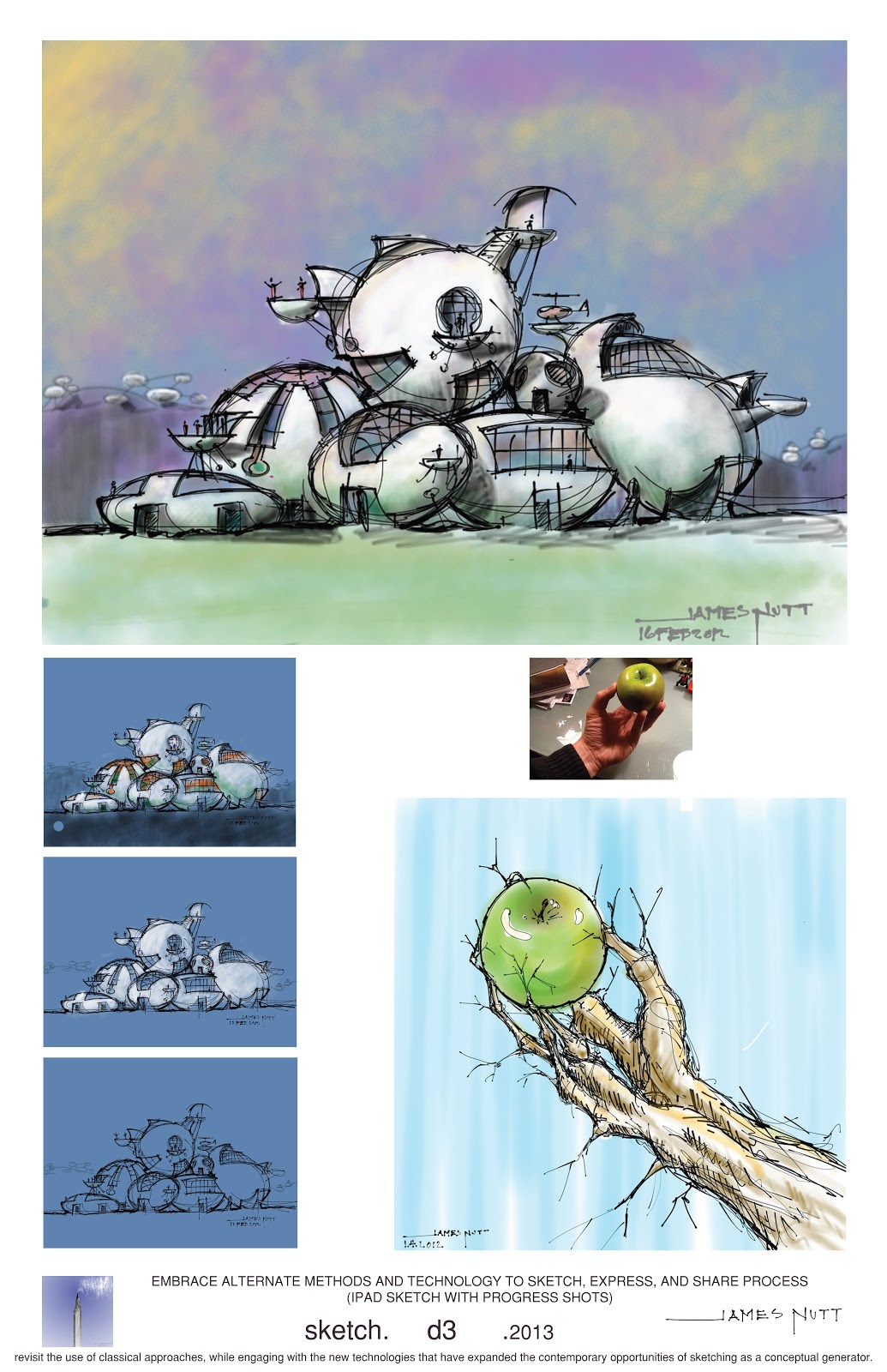 Nutt Draws...: D3 Sketch Competition Board 1