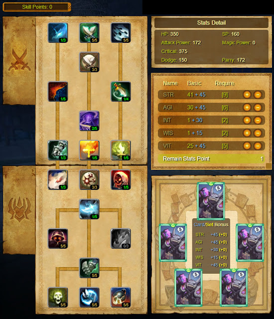 Ragnarok Online 2 : Best Sorcerer Build (PvP Build and a semi support)