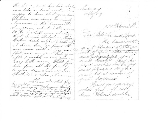 Cerf Ancestry: Letters to Clarisse Cerf Rosenberg