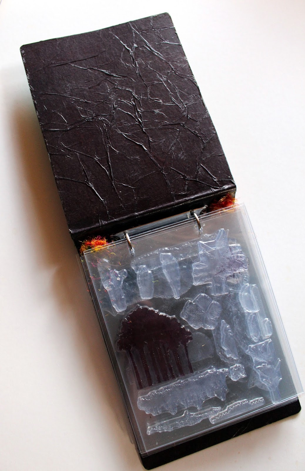 artistic craft dabbler: Stamp Storage Binder