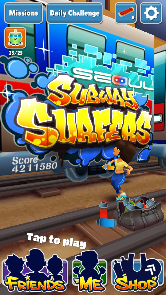 Review Game: Subway Surfer - Kuliah Game