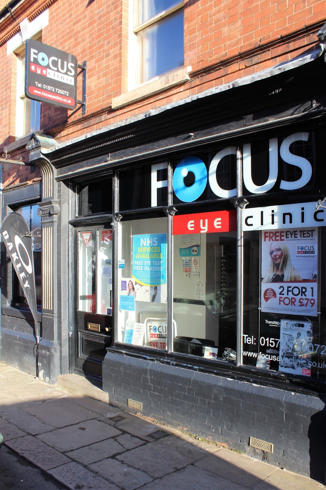 Martin Brookes Oakham: Focus Eye Clinic Market Street Oakham Rutland 2018