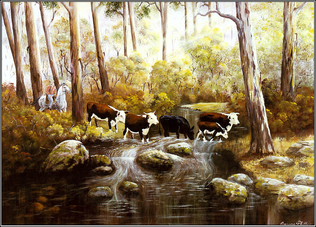 Culture and Art: George Phillips Paintings