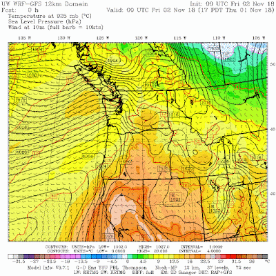 Cliff Mass Weather Blog: Aloha Winds Over Puget Sound