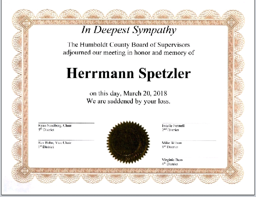 John Chiv: Board of Supervisors expected to ratify adjourned in memory ...