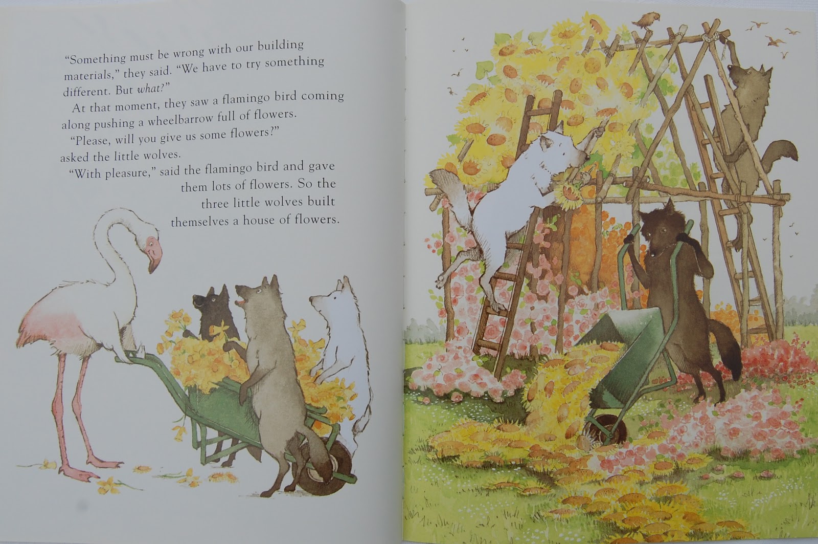 The Three Little Wolves And The Big Bad Pig