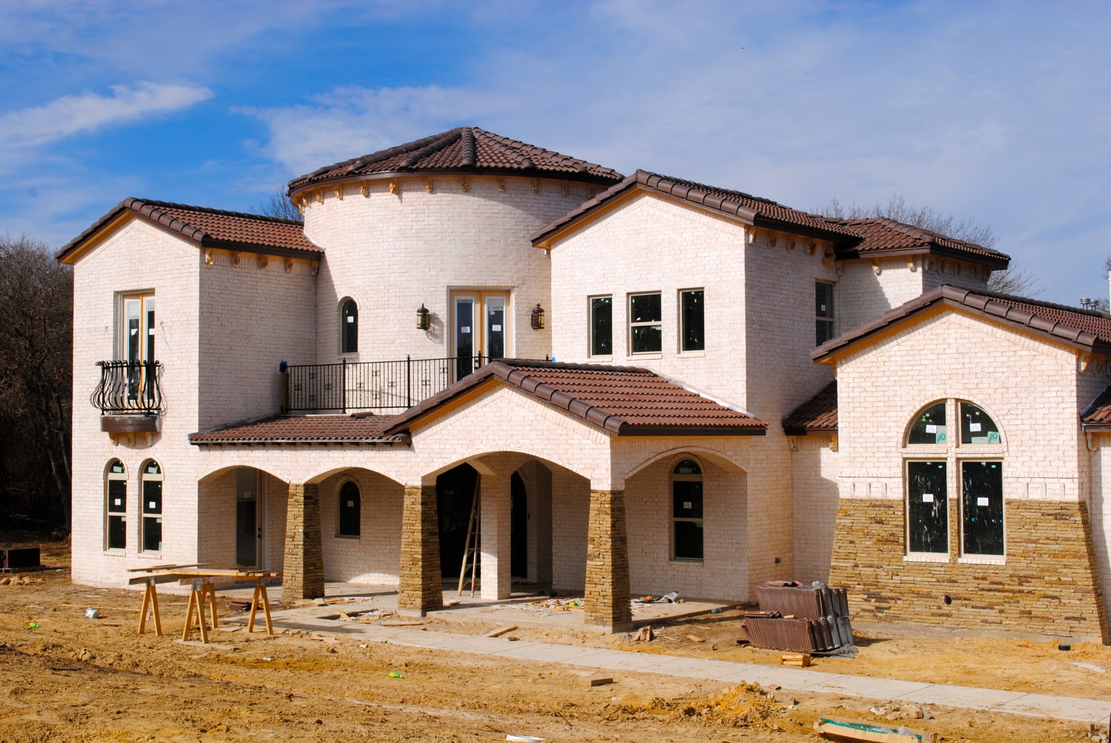 Trinity Classic Homes: Antiqued Brick