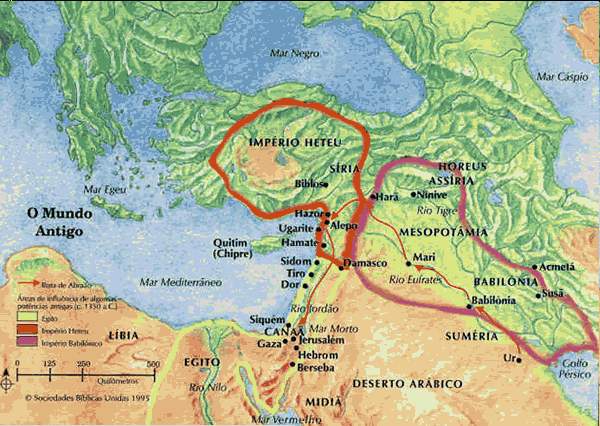 Mapas do Antigo Testamento (Parte 1) | Shemá Israel