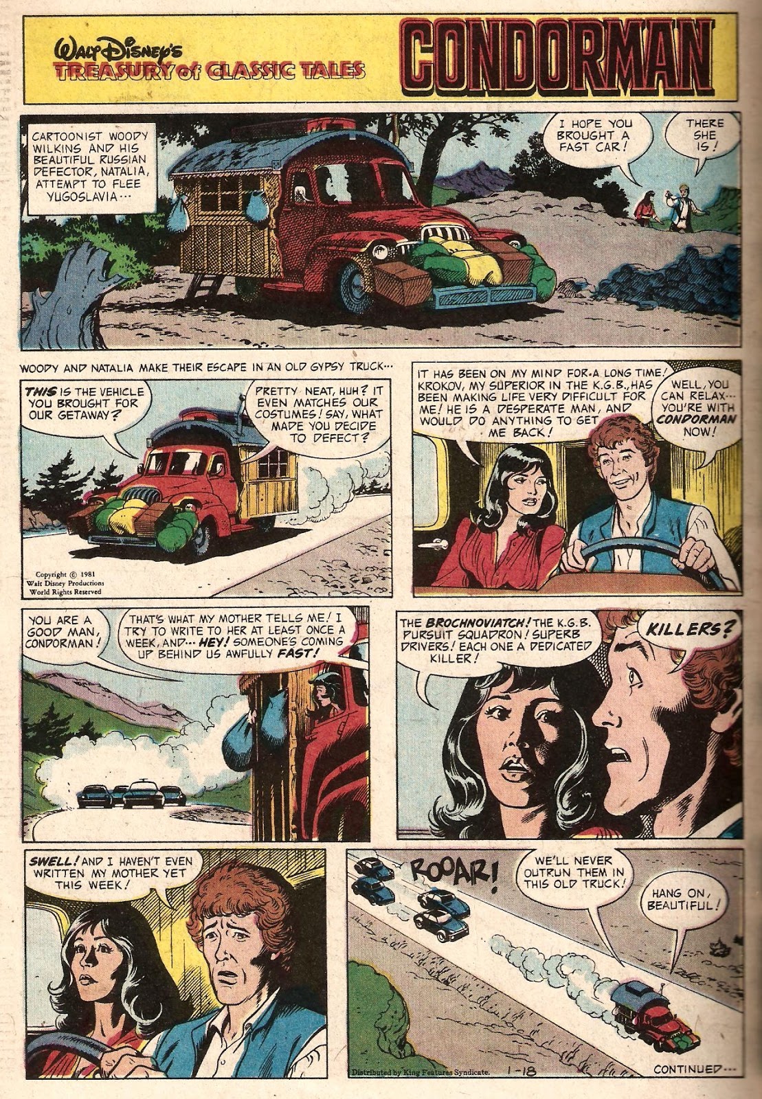 Sunday Comics Debt: Condorman is no Birdman