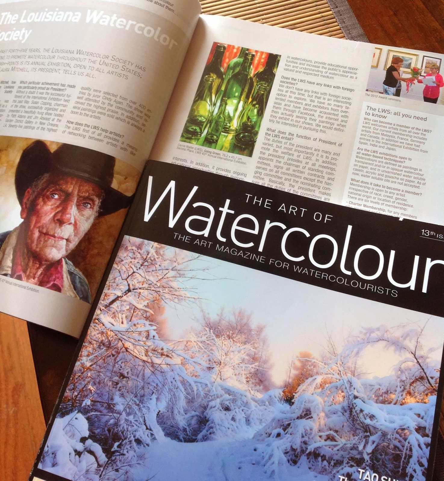 Carrie's Creations: Watercolor Workshop and The Art of Watercolour magazine