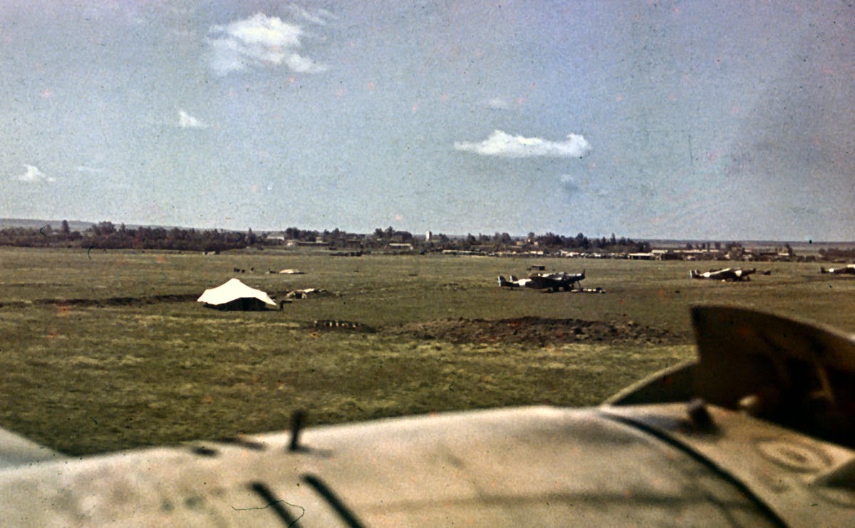 World War II in Color: Axis Airfield in North Africa