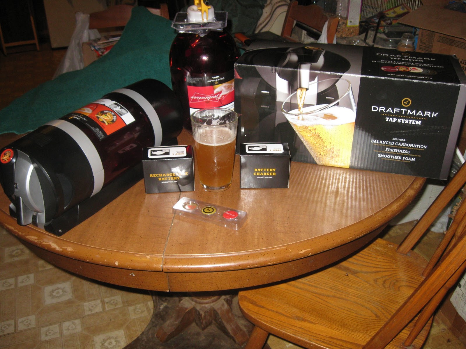 Mom 2 Mom Product Reviews (on a) Budget: DRAFTMARK Tap System