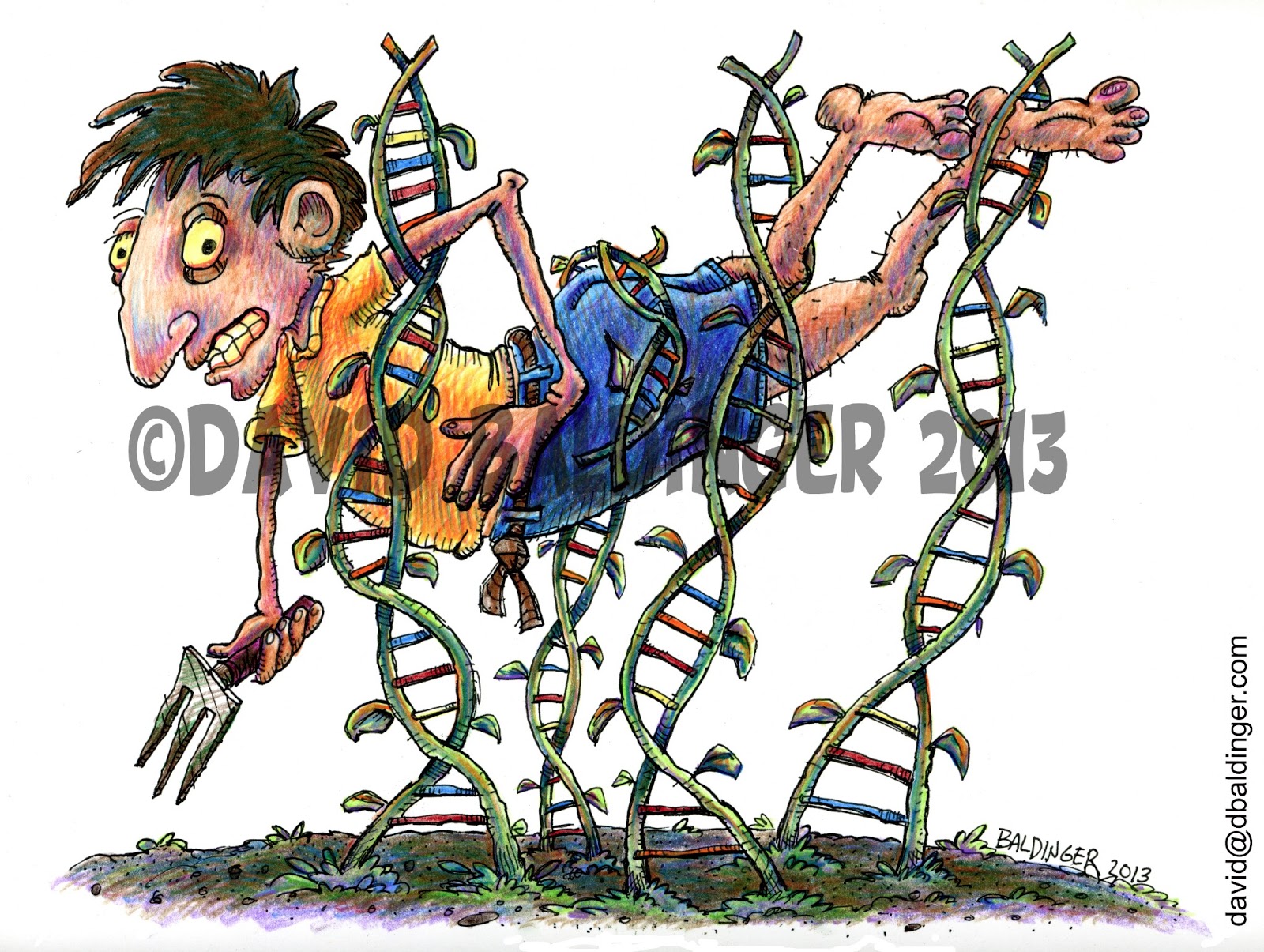 New Cartoon: GMO Danger