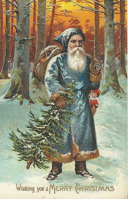 With Hook and Needle: Blue Santas