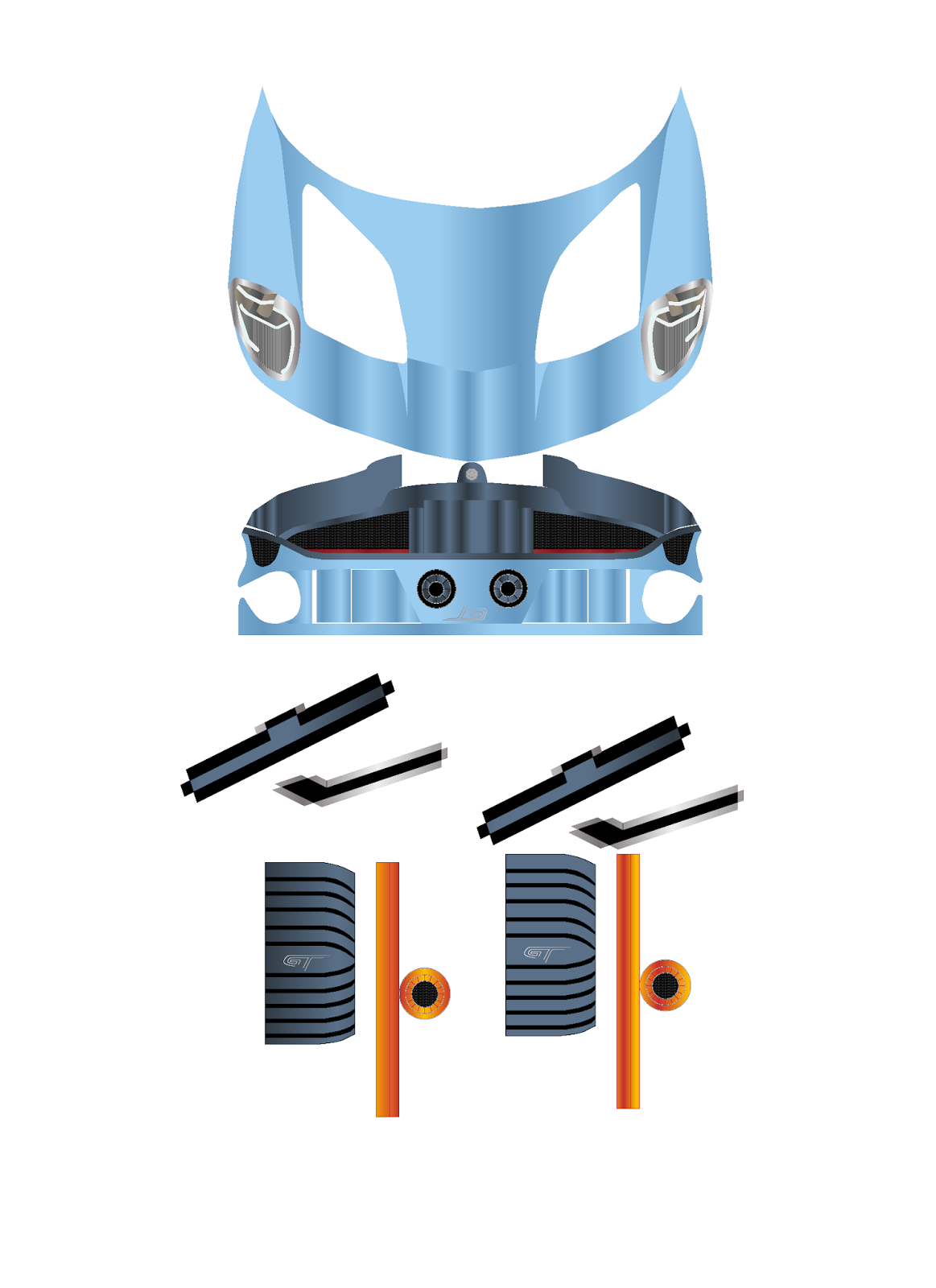 papermodelmatersexclusive's: the all new concept car introducing 2017 ...