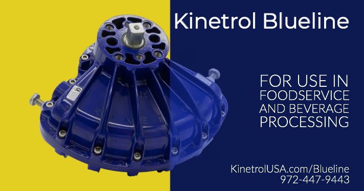 Kinetrol Blueline Actuator for Use in Foodservice and Beverage ...