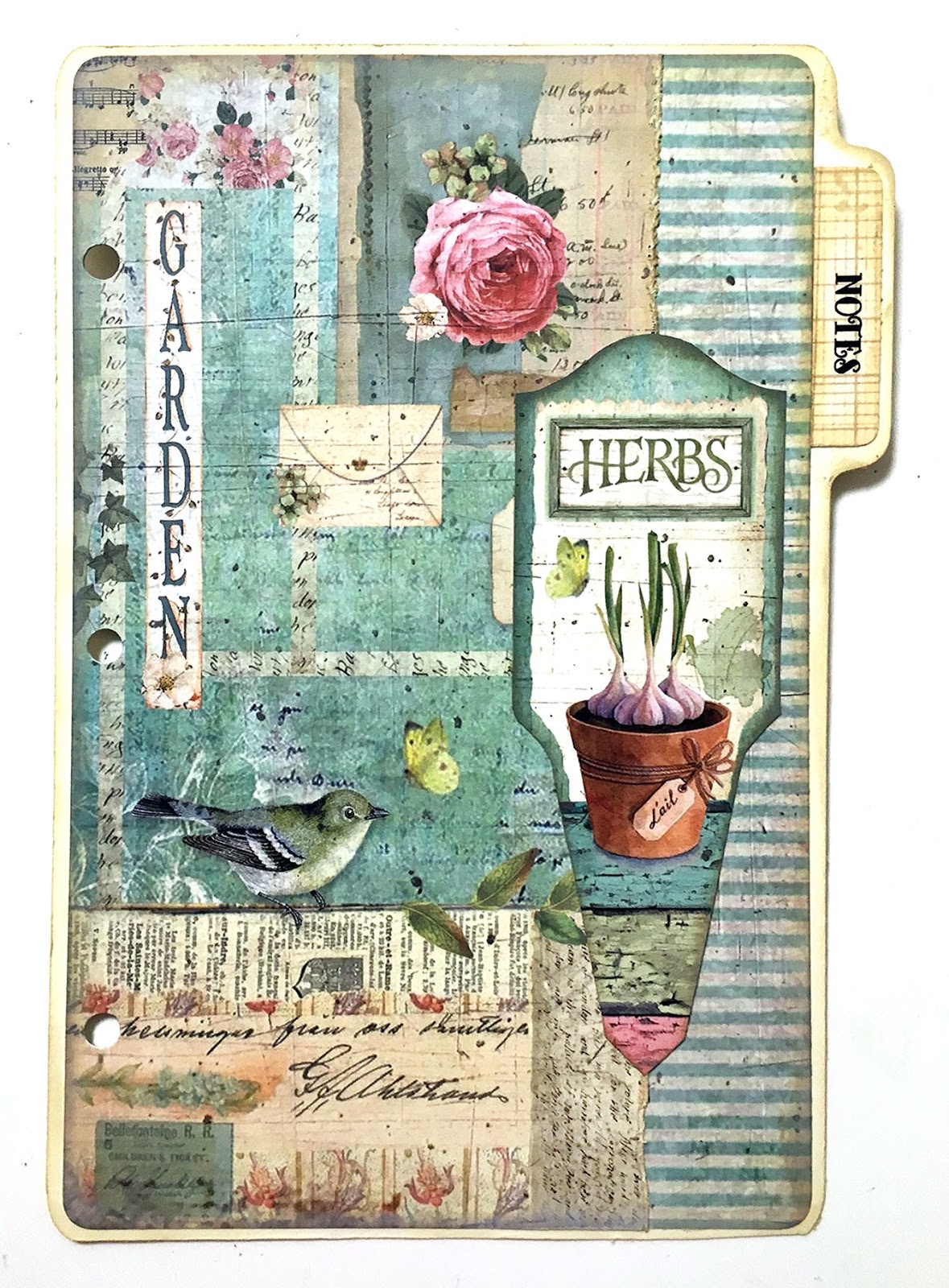 TFJB Inspiration Ave: Saturday Showcase: Stamperia Garden Journal