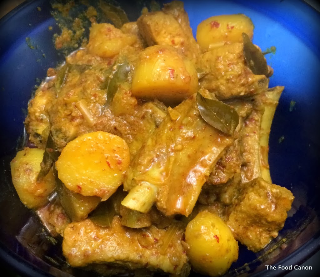 Cooking Pork Rib Curry in the cold of Toronto - The Food Canon