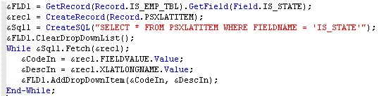 PeopleSoft: Adding Translate value Through panel to translate table