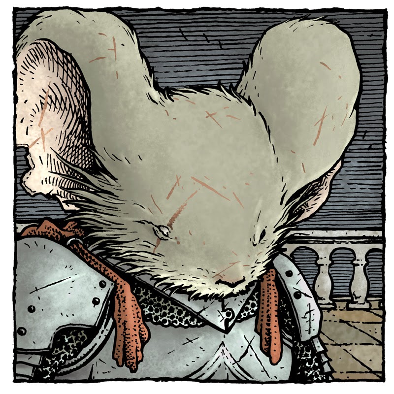 David Petersen's Blog: Mouse Guard coloring Video 2