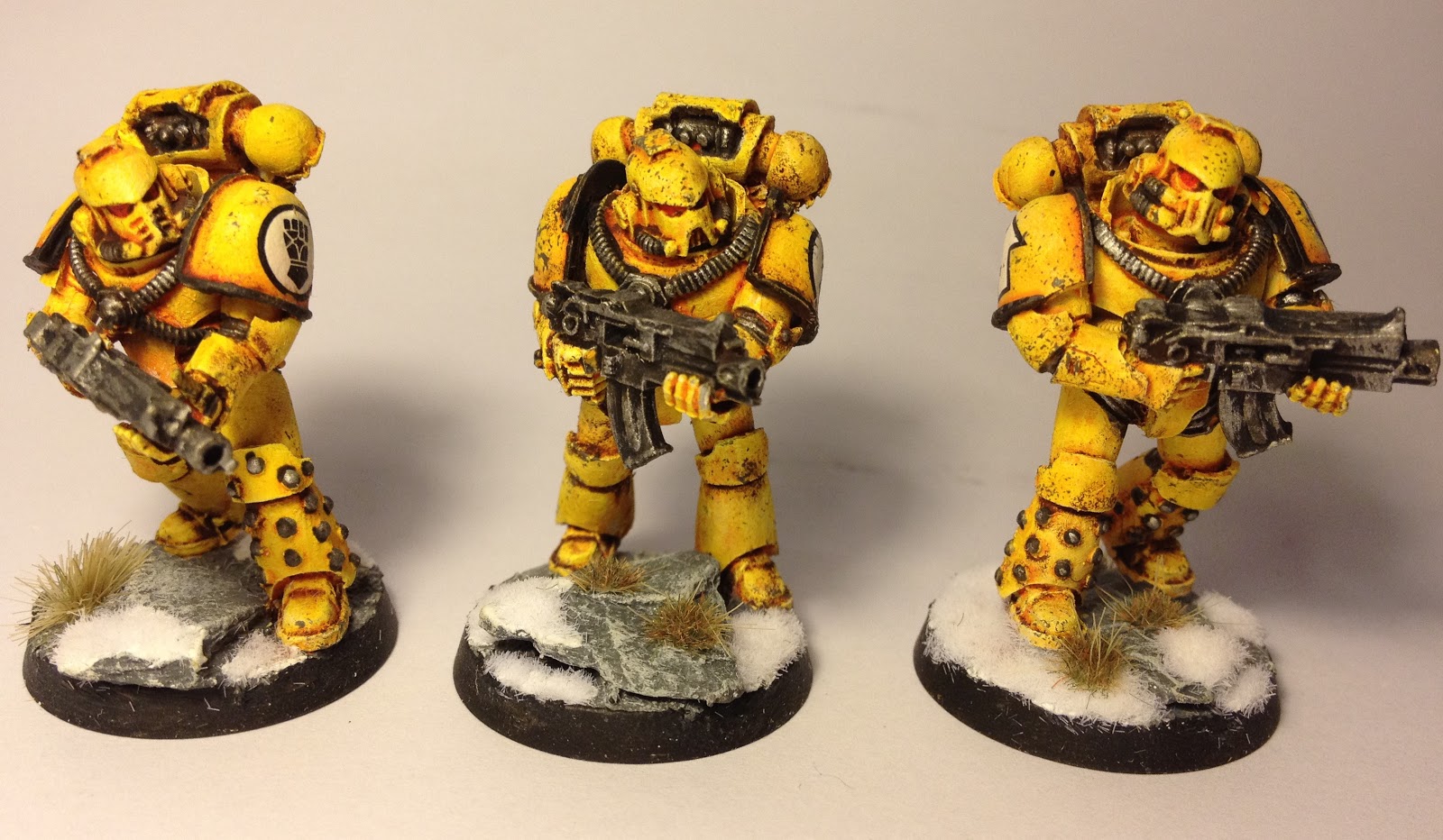 The Sons of Dorn: Mark IV Squad and Rhino Part I