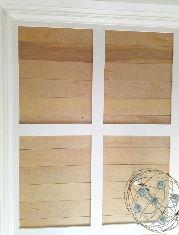 DIY - Rustic Coffered Ceiling - Remodelando la Casa
