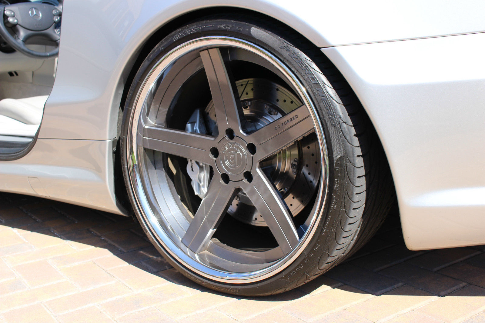 2005 Mercedes-Benz R230 SL65 AMG on 20" D2 Forged Wheels | BENZTUNING