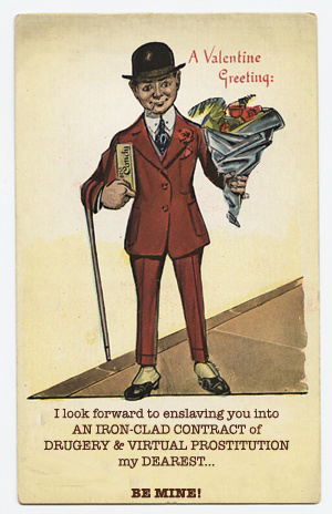 TEN VALENTINE'S DAY CARDS FOR THE CYNICAL ~ Popthomology