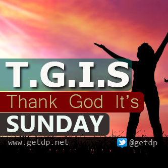 Testpage: TGIS Thank God its Sunday