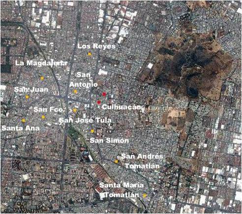 CULHUACÁN: El Pueblo de Culhuacán y sus ¿Ocho barrios?