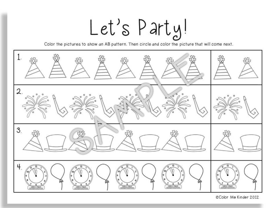 New Year's Activities Galore & More!! {Freebies} | Color Me Kinder