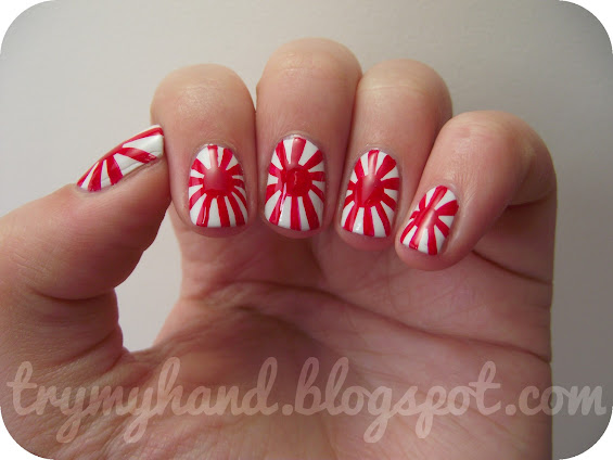 Try My Hand: Alphabet Nail Art Challenge : J for Japanese