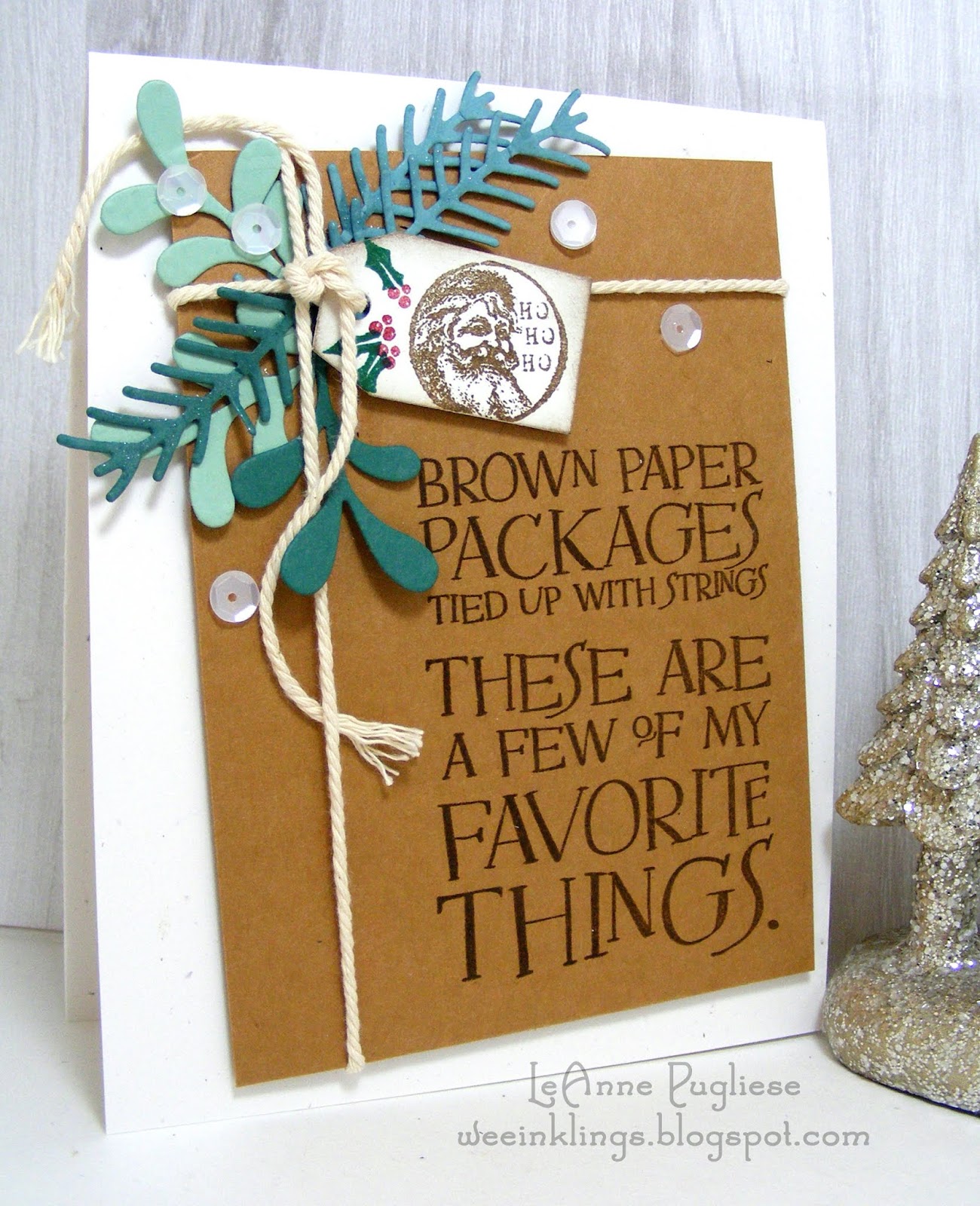 wee inklings: IB47 Brown Paper Packages