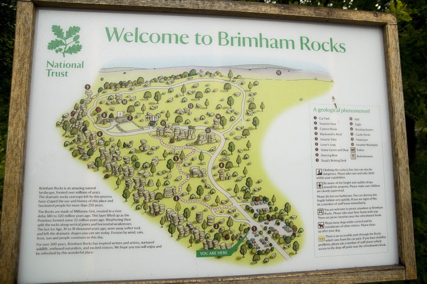 Walk Report - BRIMHAM ROCKS • Walkhighlands