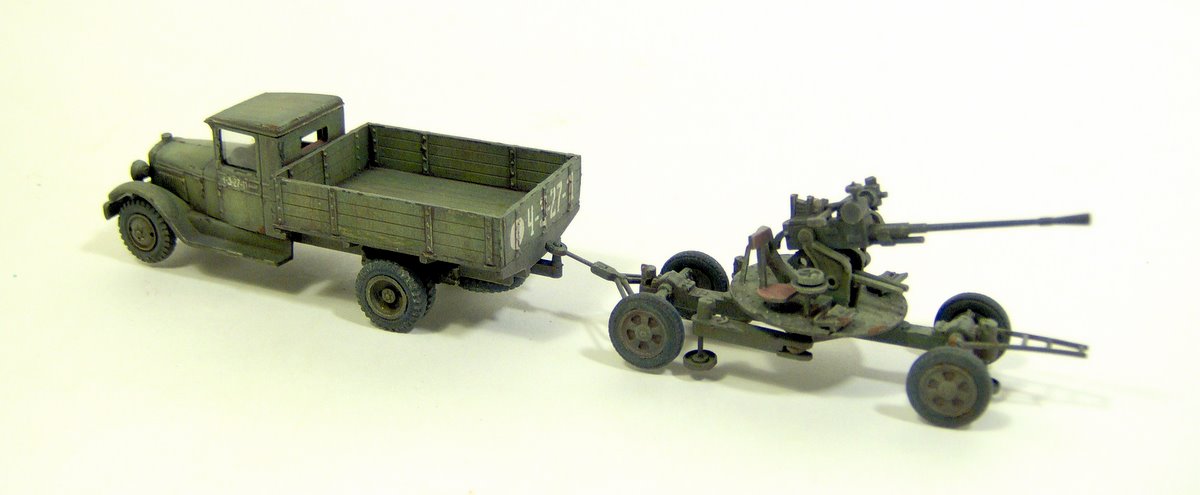Gulumik Military Models: ZiS-5 with 61K AA gun 1/72 PST - Gallery