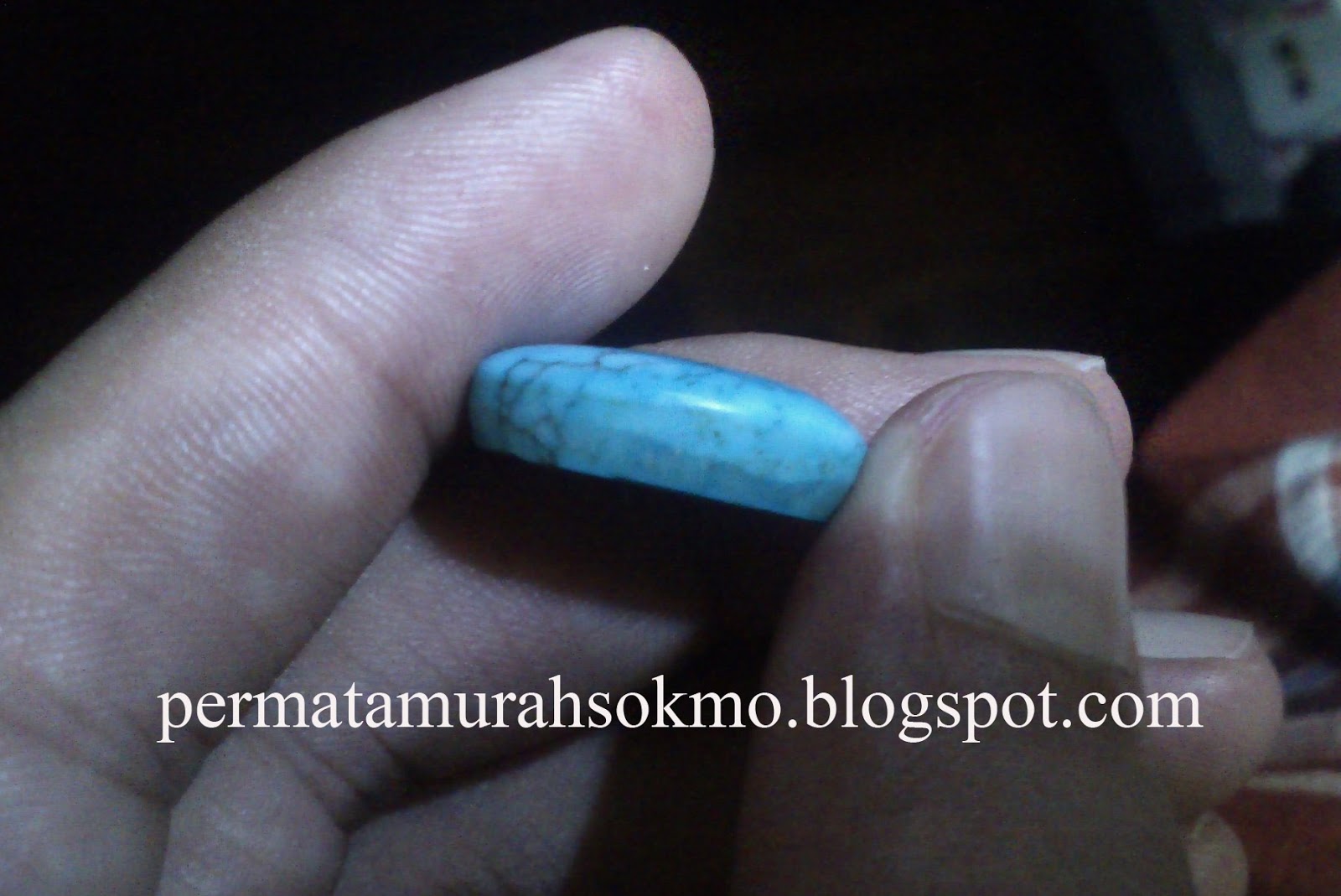 PERMATA MURAH SOKMO: BATU FAIRUZ BIRU IRAN ASLI GRED A : SOLD OUT