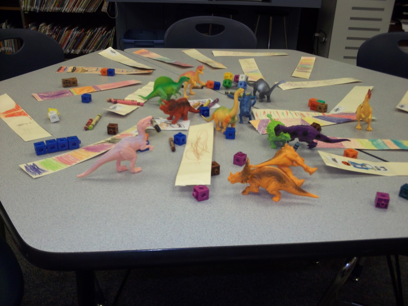 Sherwood Elementary School Library: What the Dinosaurs Did in the Library