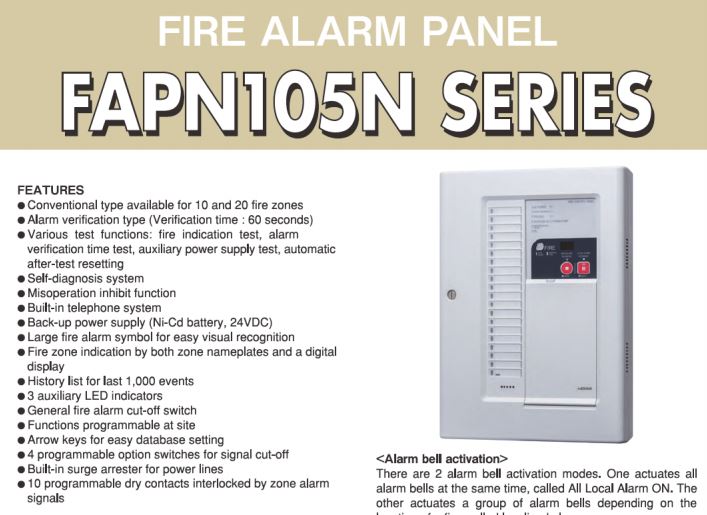 Fire Alarm Panel Nohmi - FIRE ALARM NOHMI INDONESIA